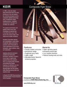 Composite standard flyer bow brochure|Keir Manufacturing